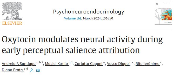 Novo artigo: Oxytocin modulates neural activity during early perceptual ... Novo artigo: Oxytocin modulates neural activity during early perceptual ...
